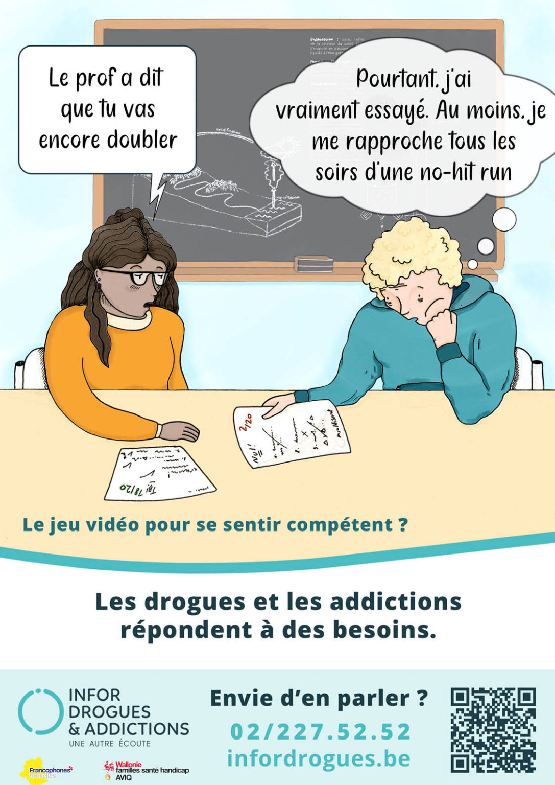 Affiches - Infor Drogues & Addictions asbl